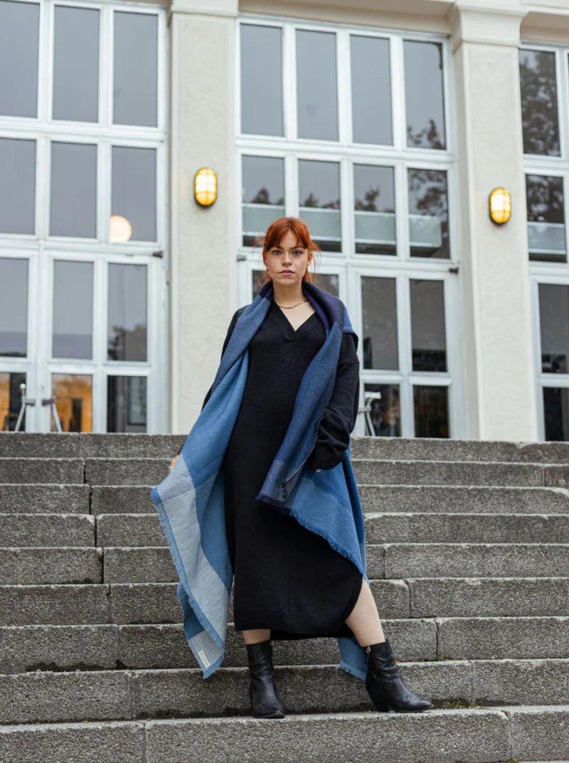 Infinity Cape- Denim – Sash Bag